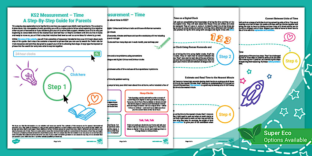 KS2 Measurement – Time: A Step-by-Step Guide for Parents