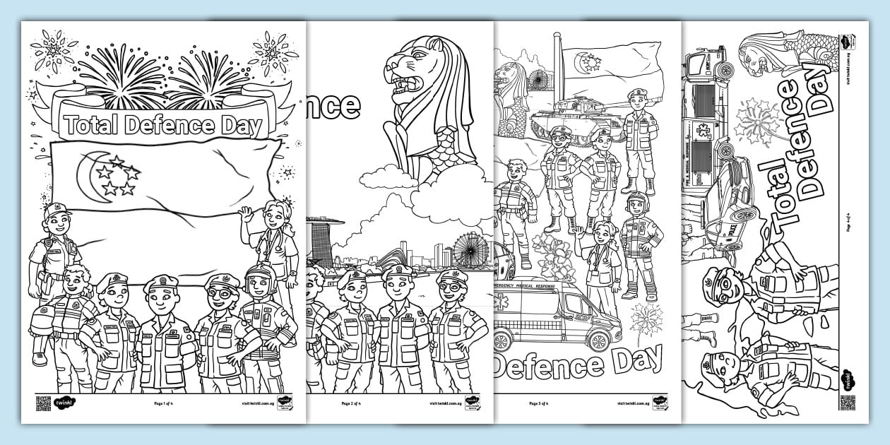 Singapore History, Total Defence Day, Activity, 5 key pillars