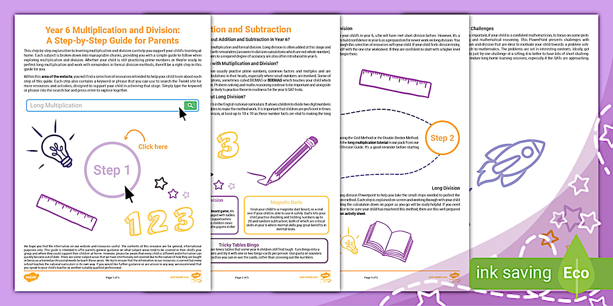 👉 Year 6 Multiplication: A Step-by-Step Guide for Parents