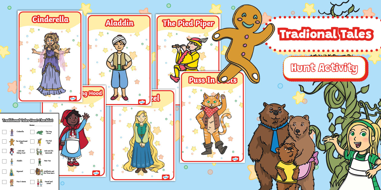 Traditional Tales Hunt Activity Pack