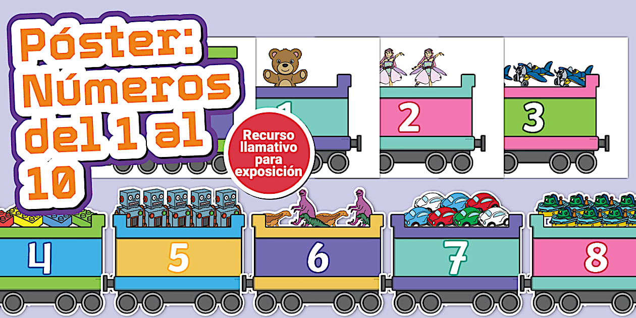 Póster: Números del 1 al 10