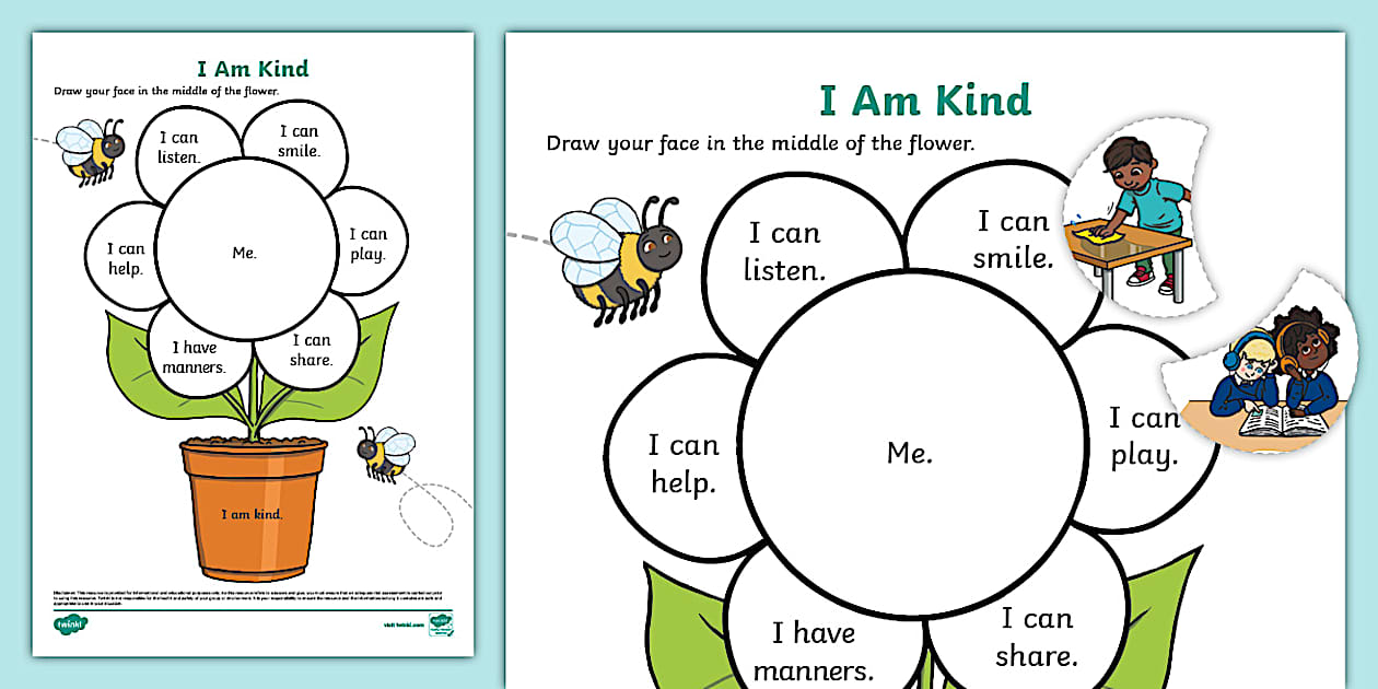 A lovely resource to help encourage children to be kind in the classroom.