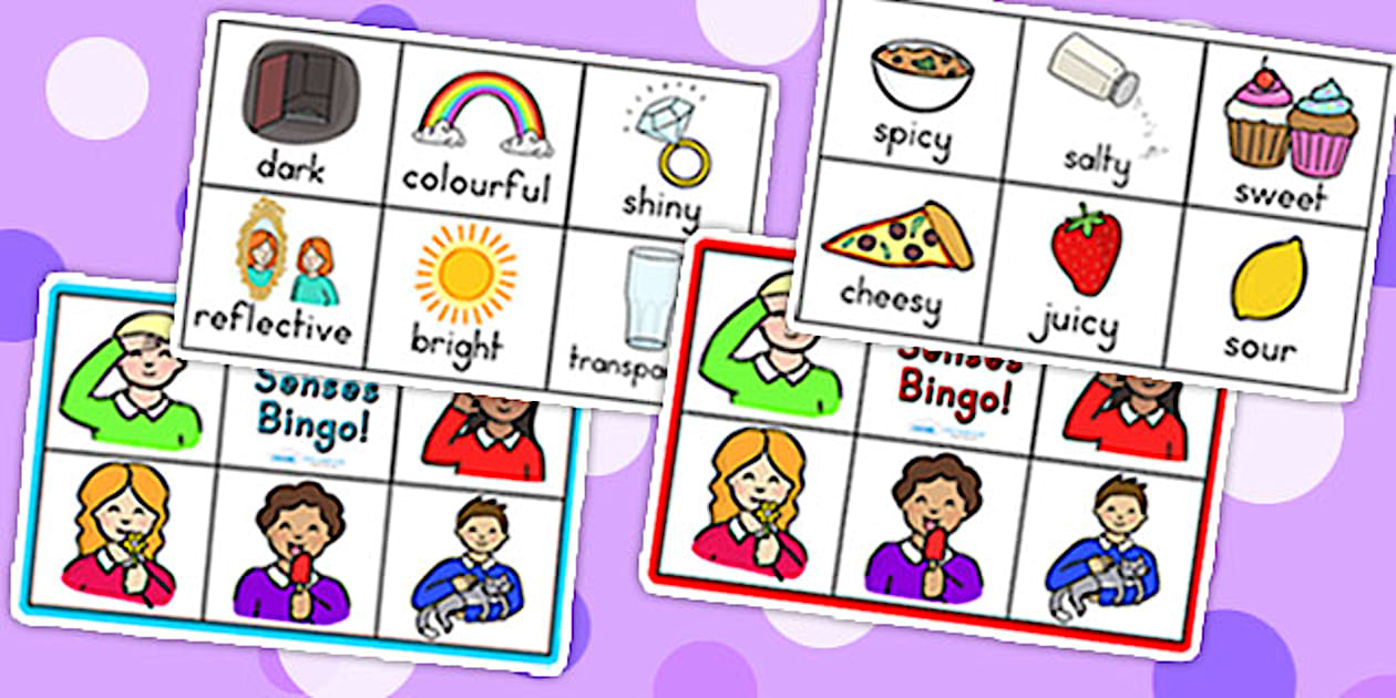 My Senses Bingo - Ourselves Games (teacher made) - Twinkl