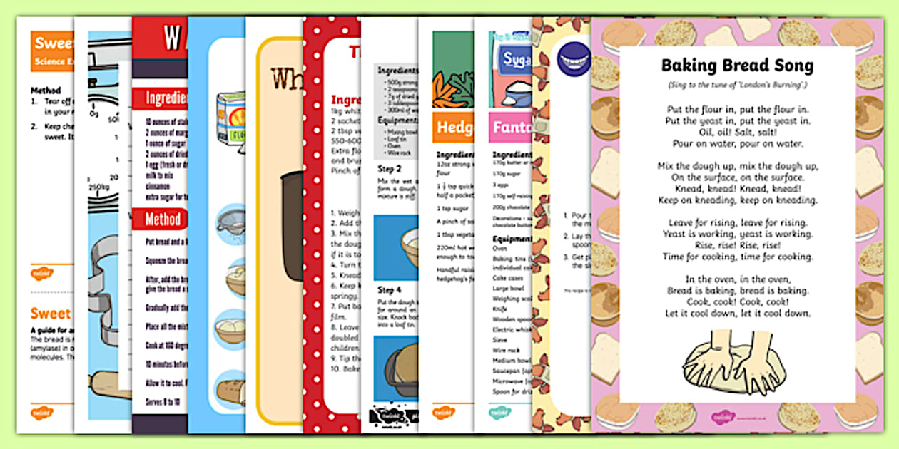 Editable Bake Off - Bread Week Resource Pack (teacher made)