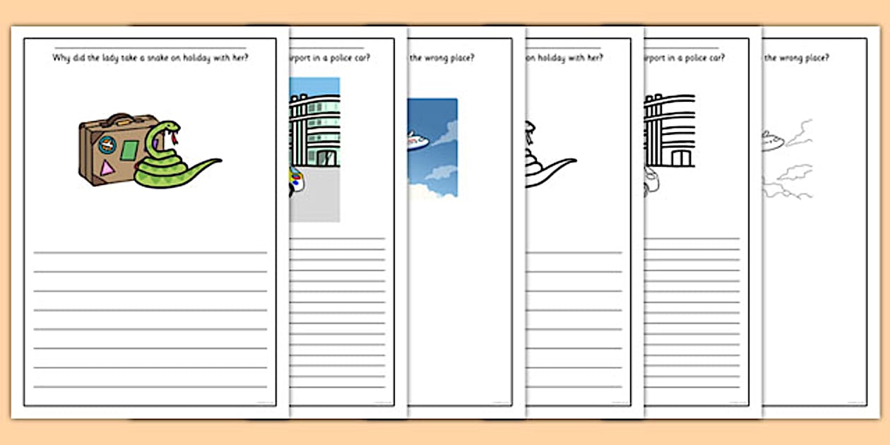 Editable Holiday Themed Creative Writing Prompt Question Writing Frames