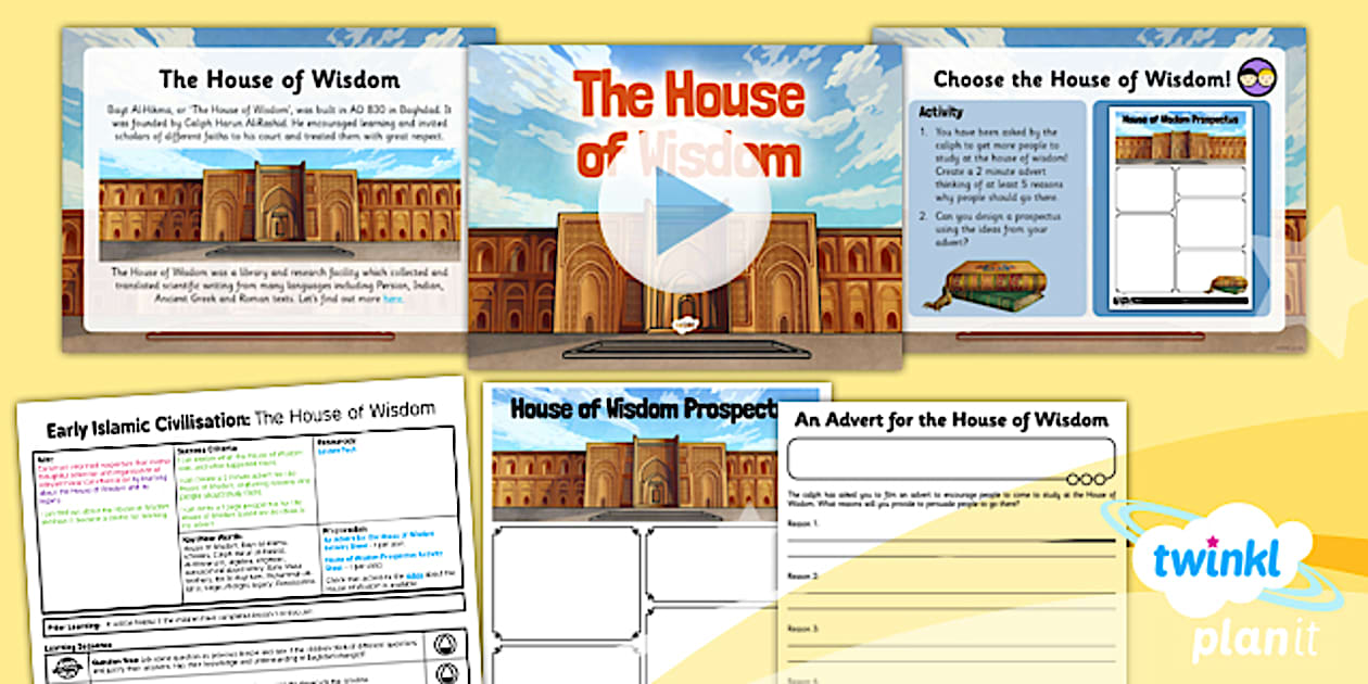 History: Early Islamic Civilisation: The House of Wisdom UKS2 Lesson Pack 2