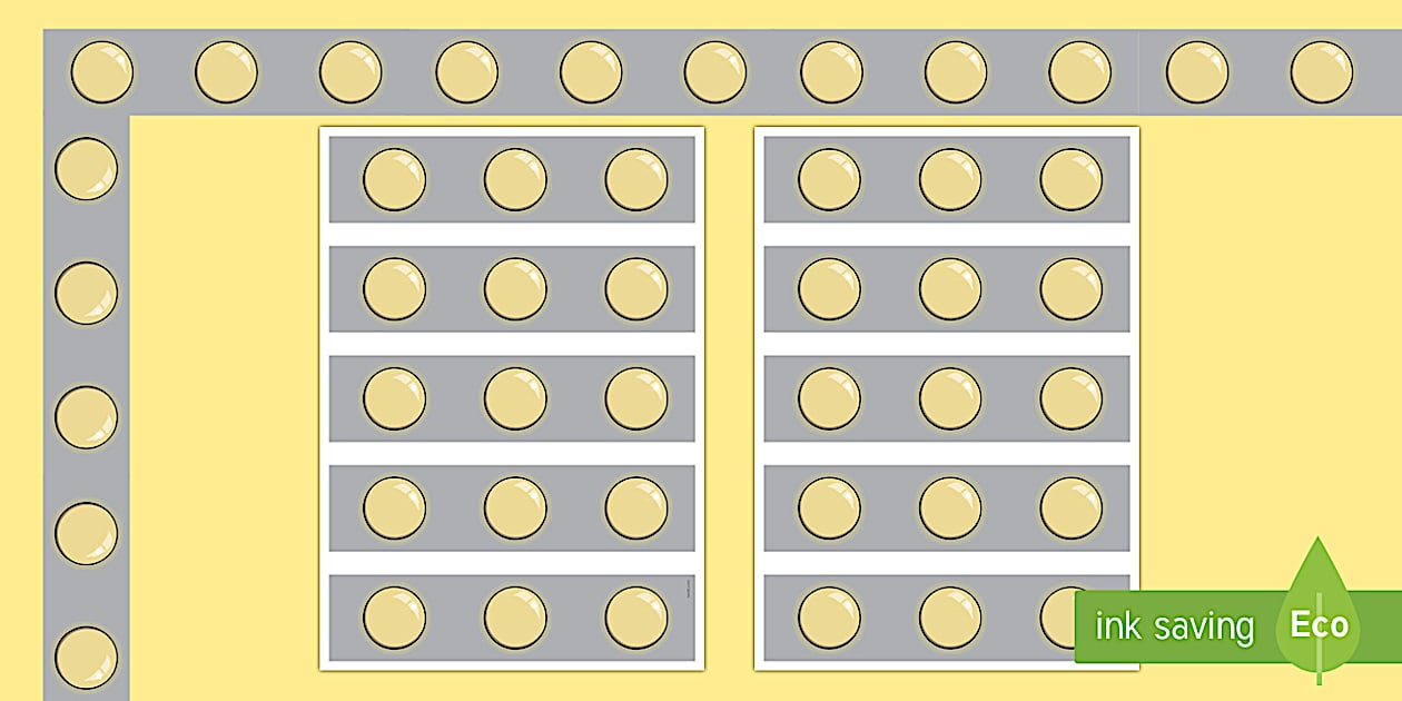 Movie Star Bulletin Board Borders (teacher made) - Twinkl