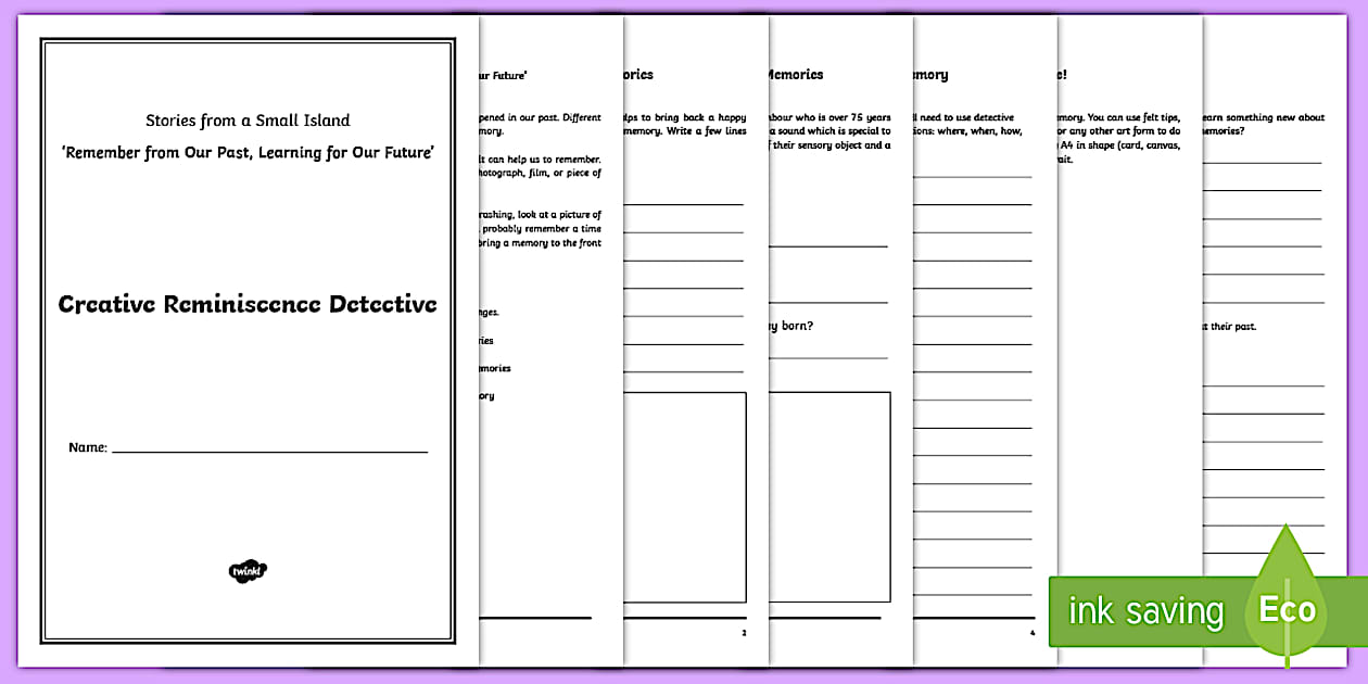 Stories from a Small Island Booklet (teacher made) - Twinkl