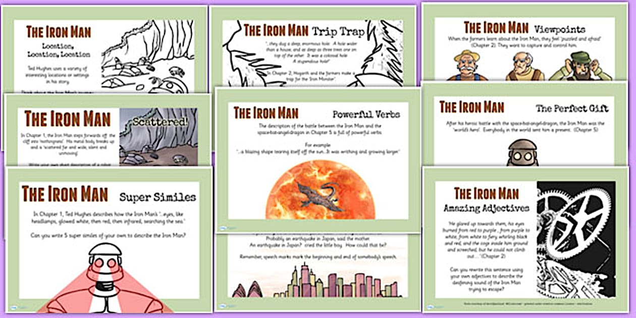 The Iron Man Challenge Posters (teacher made) - Twinkl