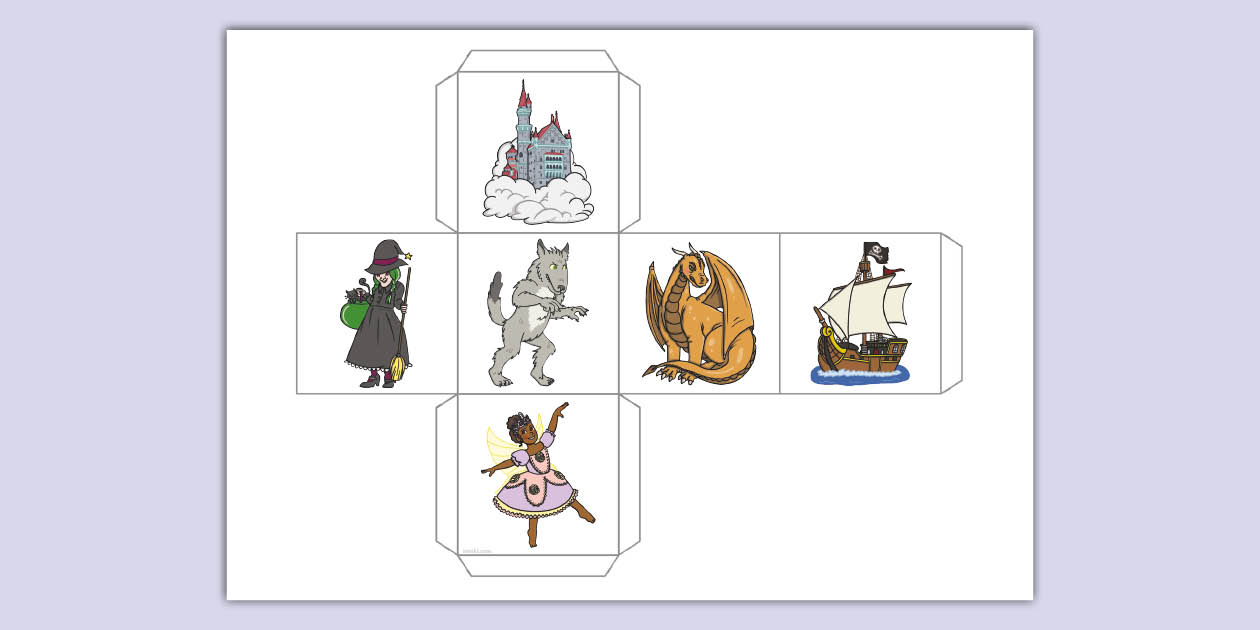 Storytelling Cube (Teacher-Made) - Twinkl