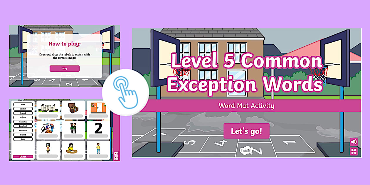 Level 5 Common Exception Words Word Mat | Twinkl Go! Level 5 Common Exception Words Word Mat | Twinkl Go!