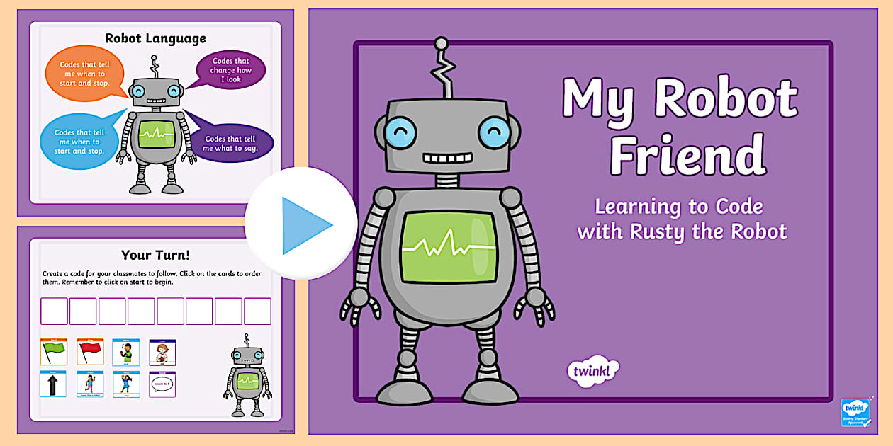 My Robot Friend Interactive PowerPoint - Twinkl