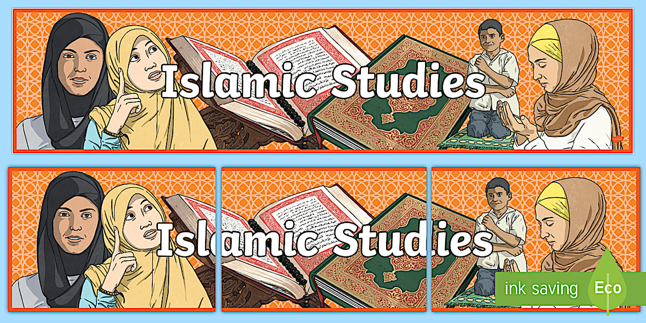 Islamic Studies Display Banner (teacher made) - Twinkl