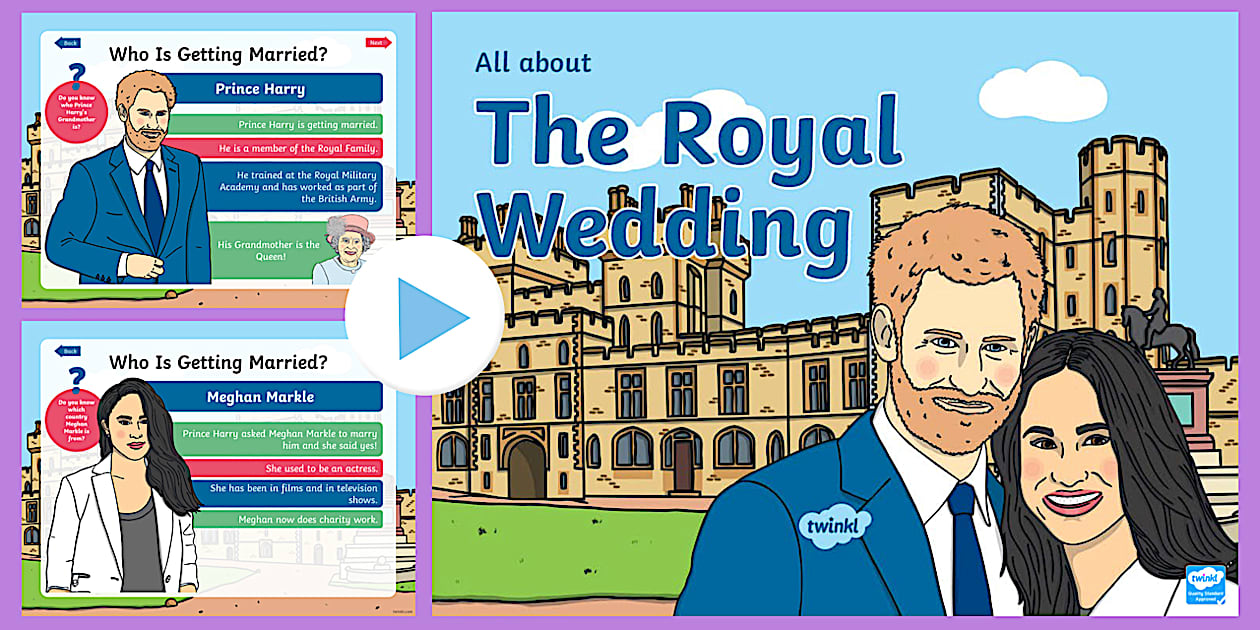 EYLF All about the Royal Wedding PowerPoint - Twinkl