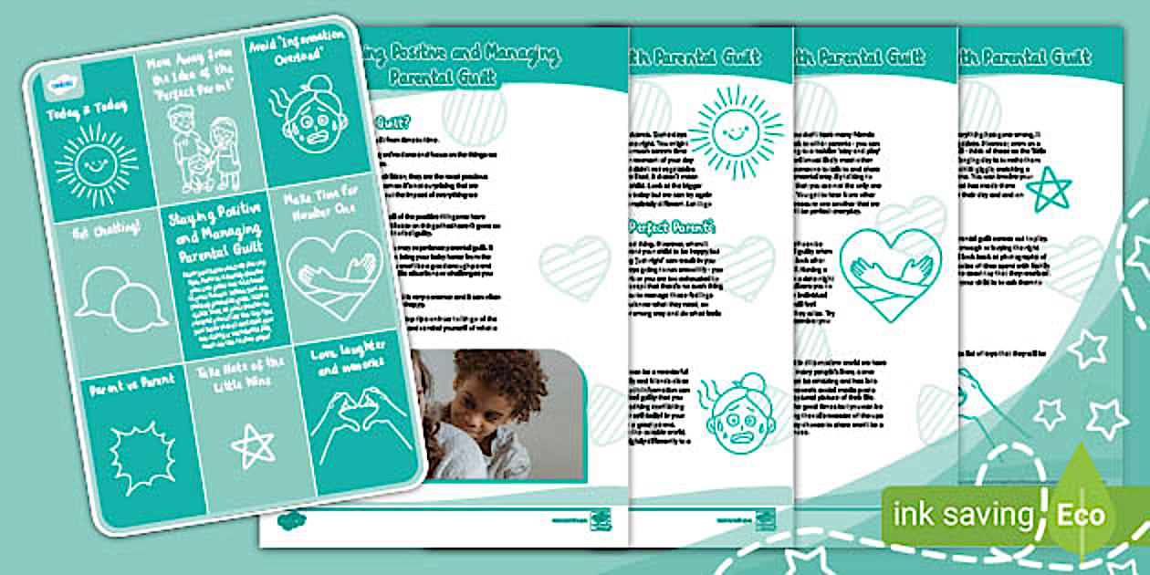 Staying Positive and Managing Parental Guilt (teacher made)