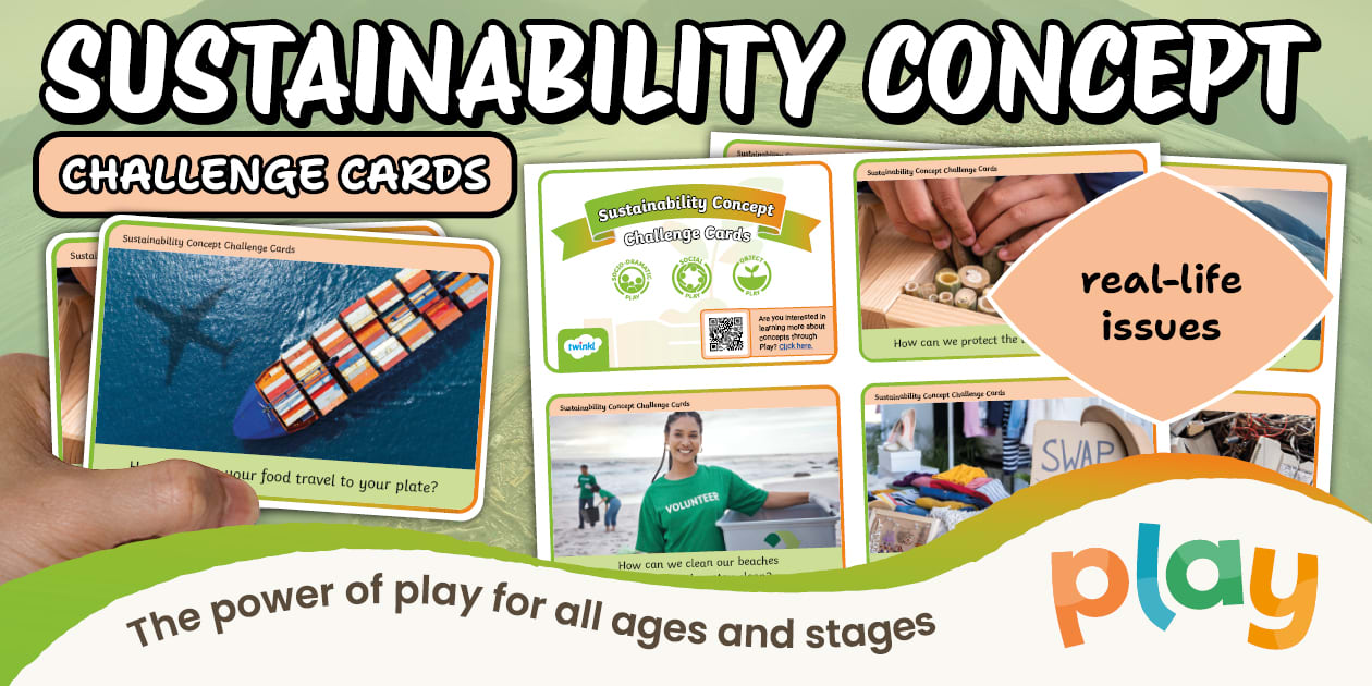 Sustainability Concept Challenge Cards