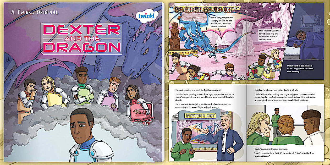 Dexter and the Dragon eBook | Twinkl Originals KS2 - Twinkl