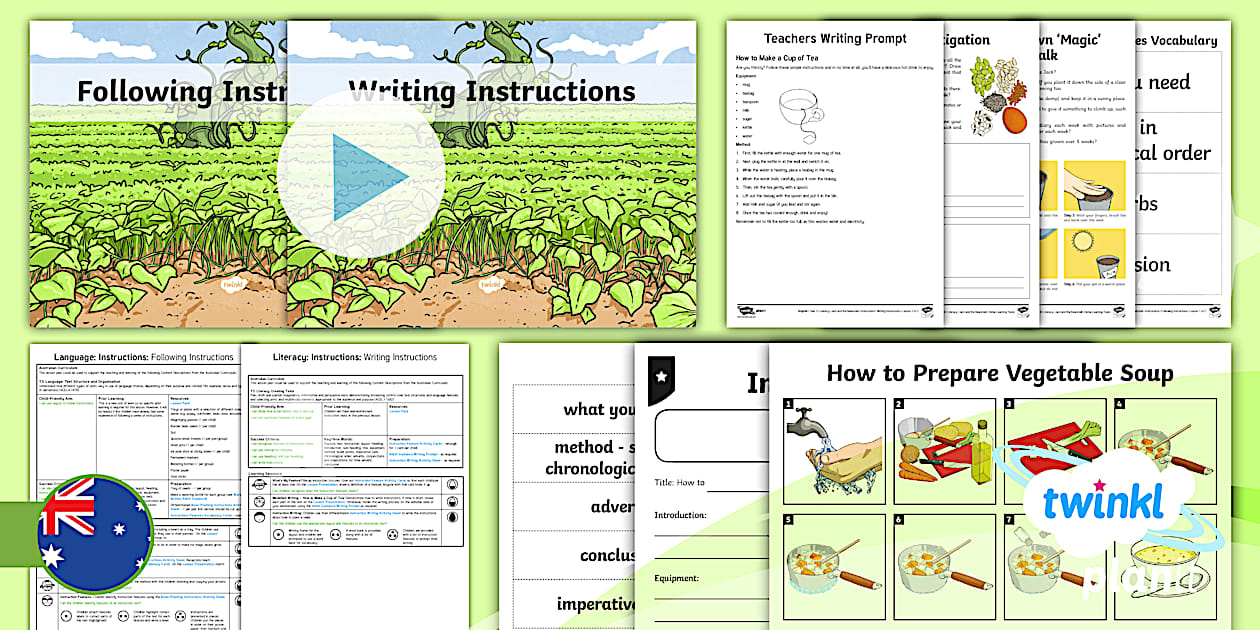 PlanIt English Year 3 Plants: Jack and the Beanstalk: Instructions ...