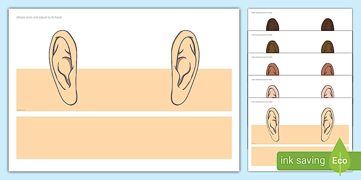 Listening Ears Headband - EYFS/KS1 - Twinkl