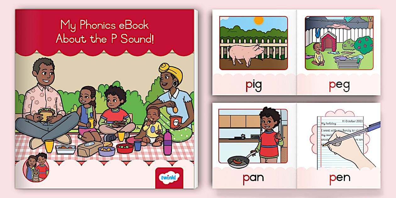 Grade R Phonics eBook: Letter P (teacher made) - Twinkl