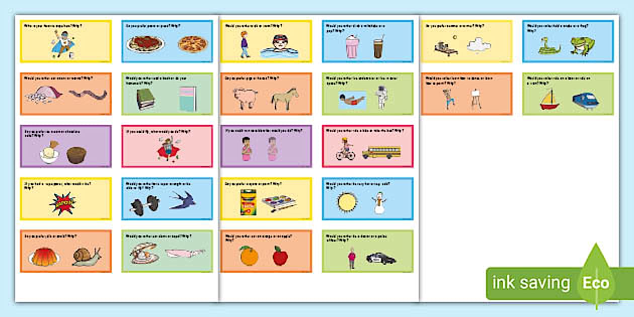 Editable Having a Conversation Practice Cards for K-2nd Grade