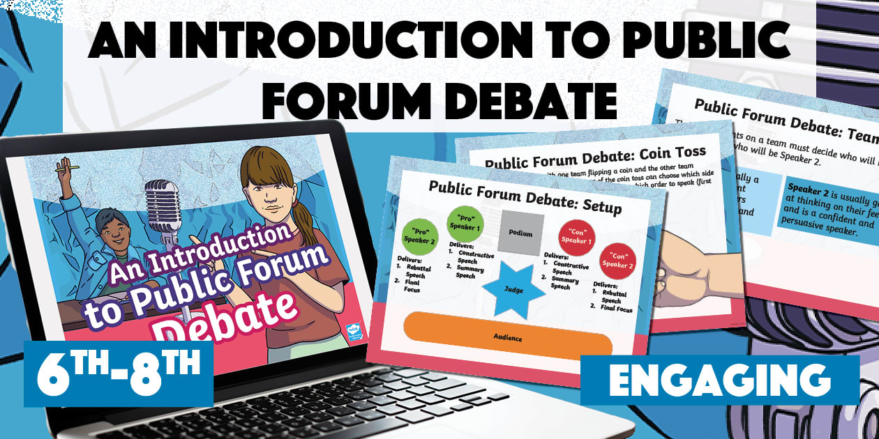 An Introduction to Public Forum Debate PowerPoint & Google Slides for ...