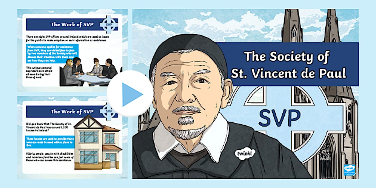 The Society of St. Vincent de Paul (teacher made) - Twinkl