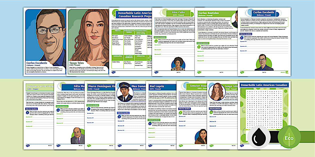 Remarkable Latin American Canadian Intermediate ActivityPack