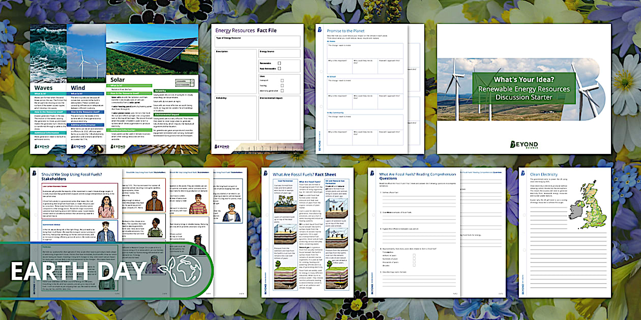 KS3/4 Earth Day Resource Pack | Beyond Science - Twinkl