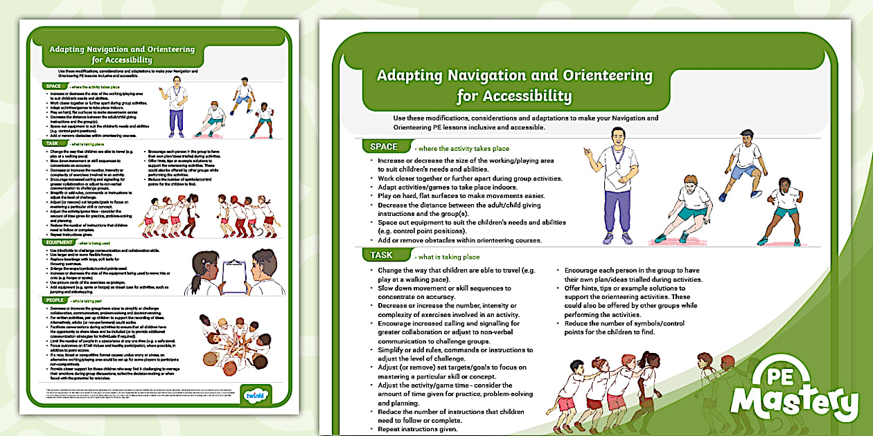 Adapting Navigation & Orienteering for Accessibility