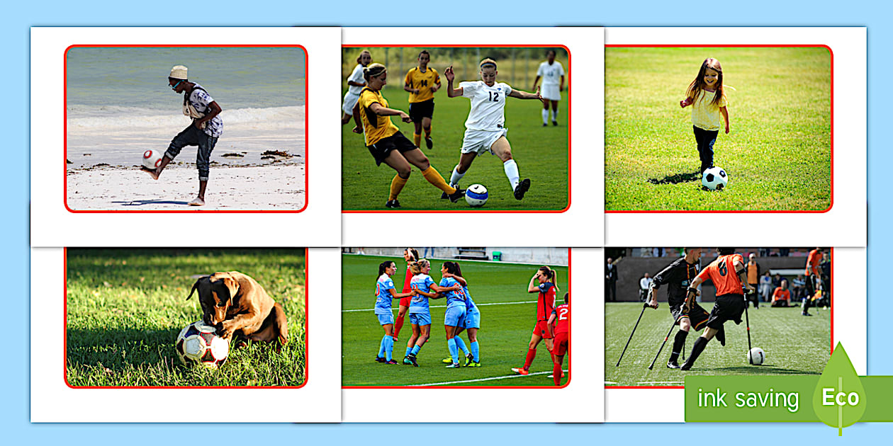 Football Is for Everyone! Photo Pack (teacher made) - Twinkl
