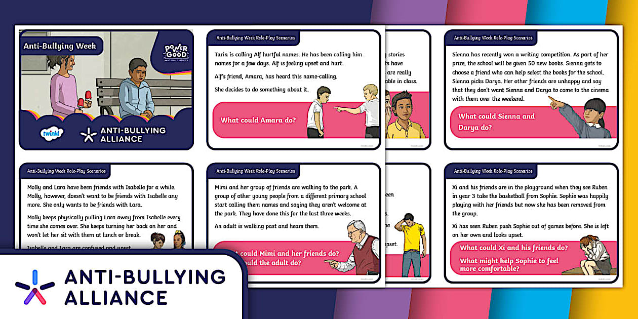 Anti-Bullying Week 2025: KS2 Role-Play Scenarios