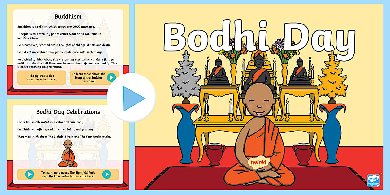 KS1 Bodhi Day Information PowerPoint (Hecho por educadores)