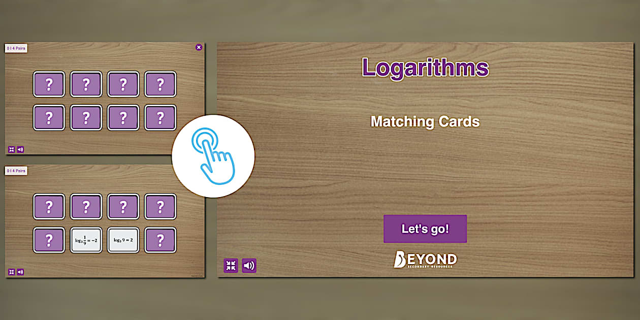 Logarithms Pairs Game | AS Level Maths | Beyond: Advanced
