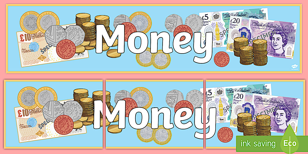 Money Display Banner (teacher made) - Twinkl