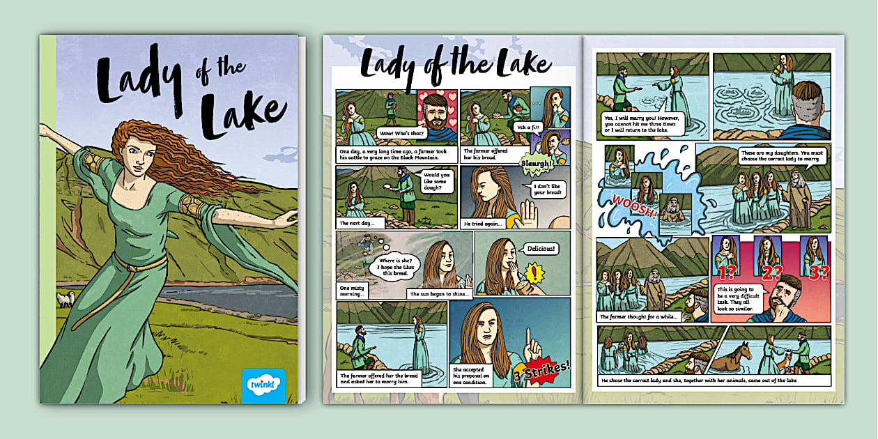 Lady of the Lake Comic