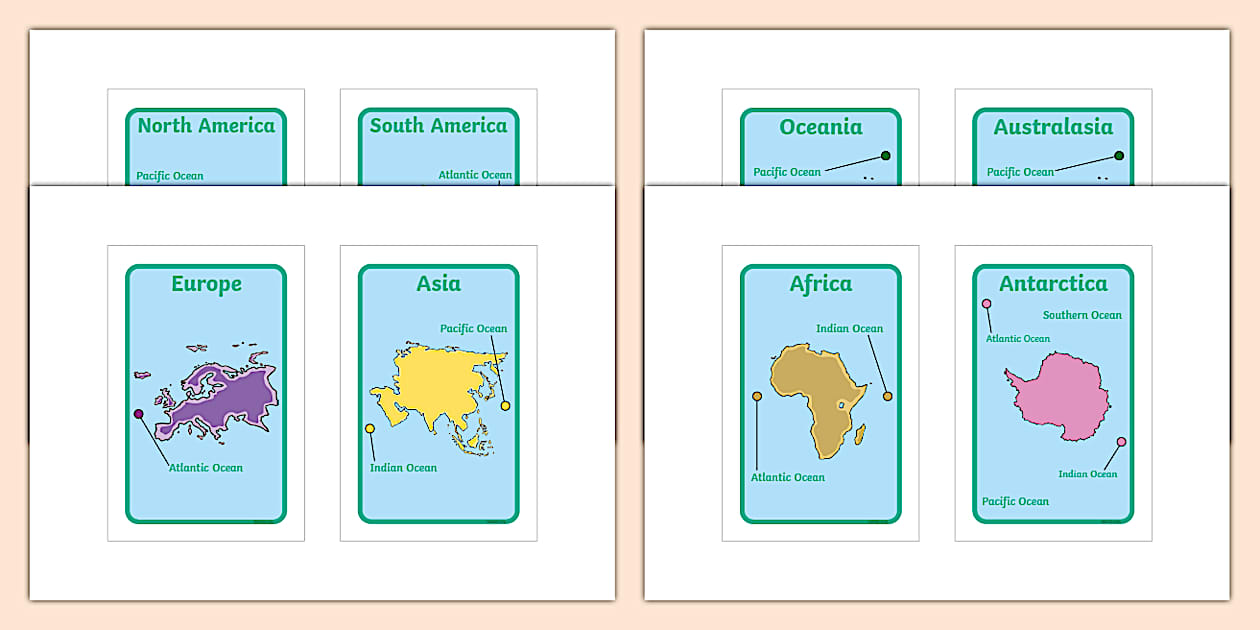 IKEA Tolsby/Fiestad Continent and Ocean Themed Group and Table Names