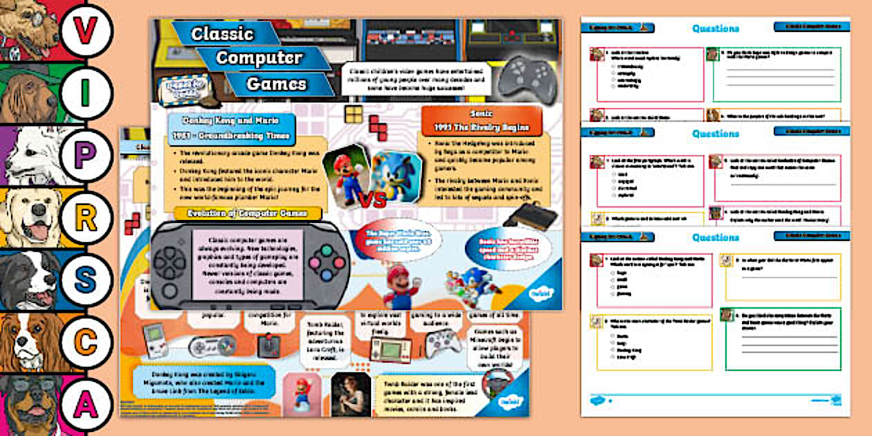 LKS2 Digging for Details: Computer Games Comprehension