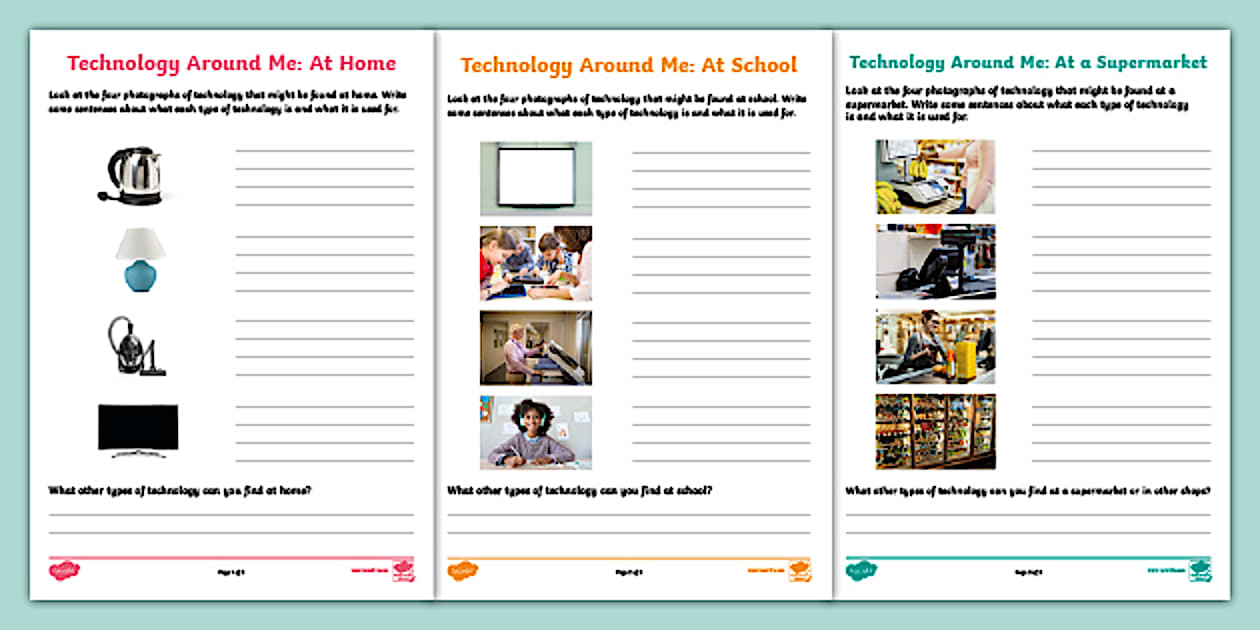 Technology Around Me Activity - KS1 (teacher made) - Twinkl