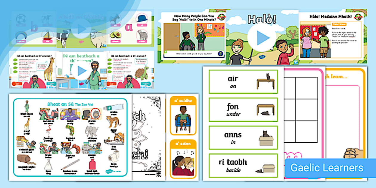FREE! - Taster Pack for Gaelic Learners - Twinkl