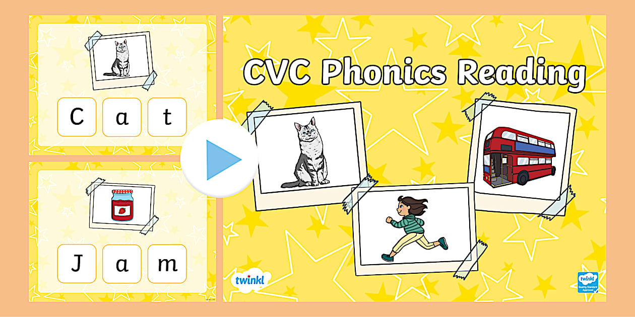 ESL CVC Phonics Reading [Kids, A1] (teacher made) - Twinkl