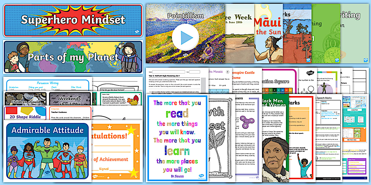 Teachers Resources Sample Pack Primary Resources