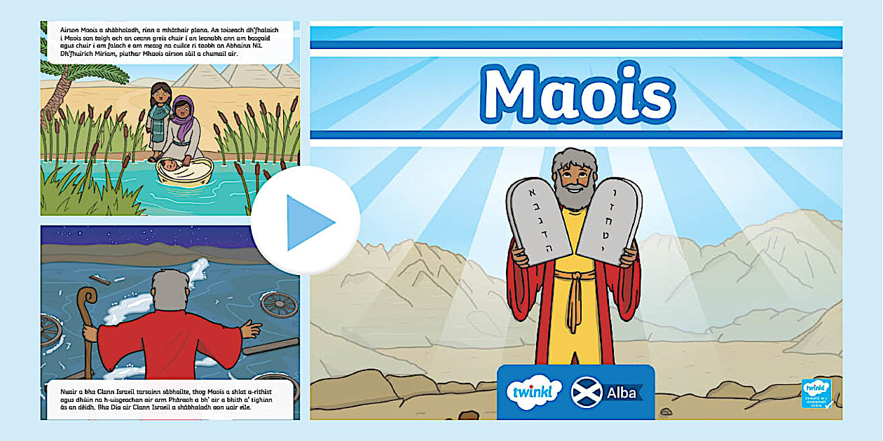 PowerPoint Maois - Crìosdaidheachd - Creideamh - Twinkl