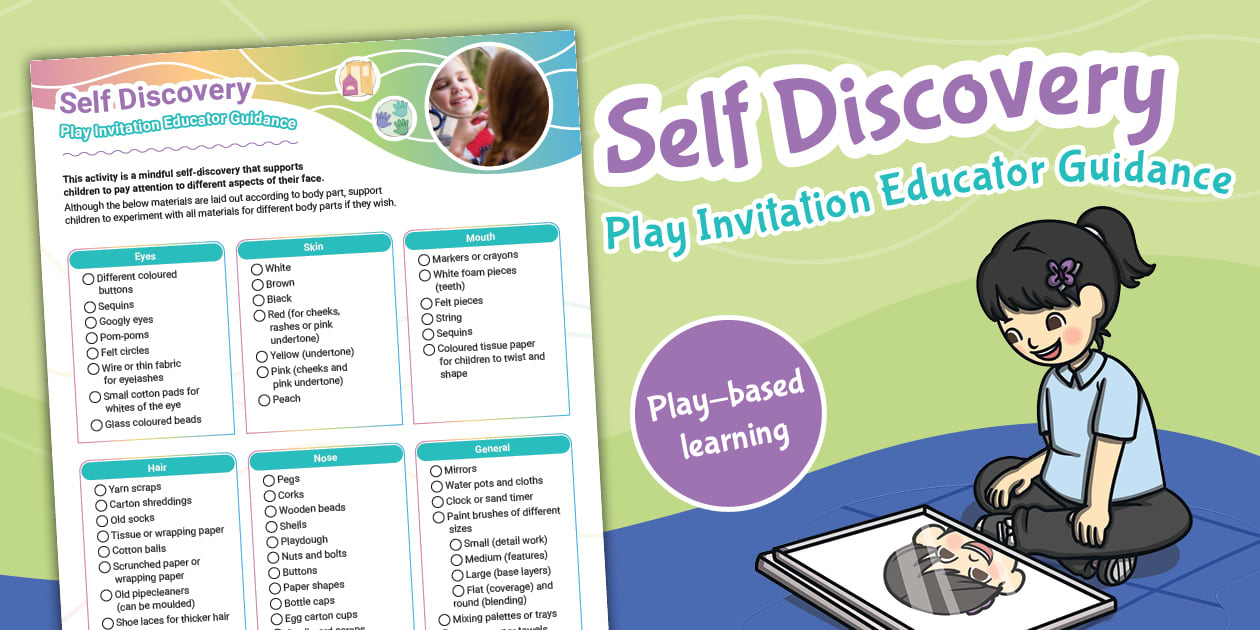 Discovering Me: Recycled Materials Self-Portrait