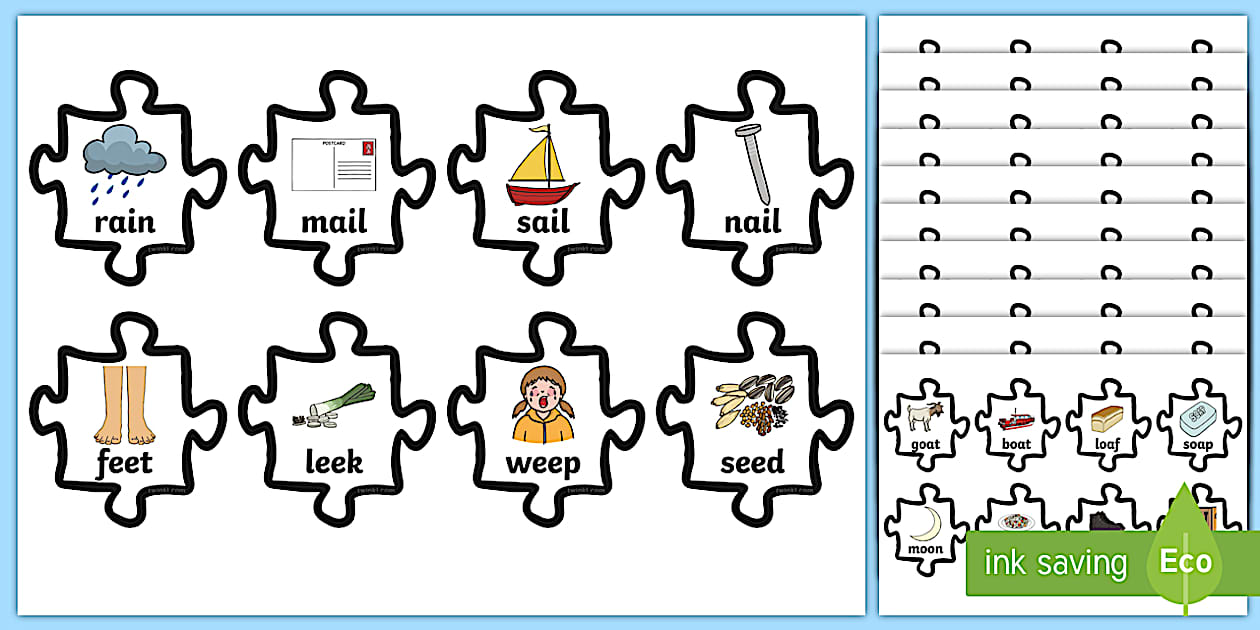 Phase 3 CVC Words Matching Activity - Phase 3 CVC Words Easter Egg Matching