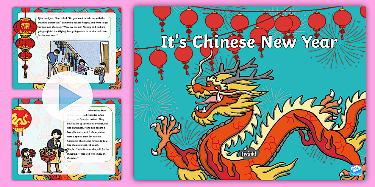 Its Chinese New Year EYFS Story PowerPoint (teacher made)
