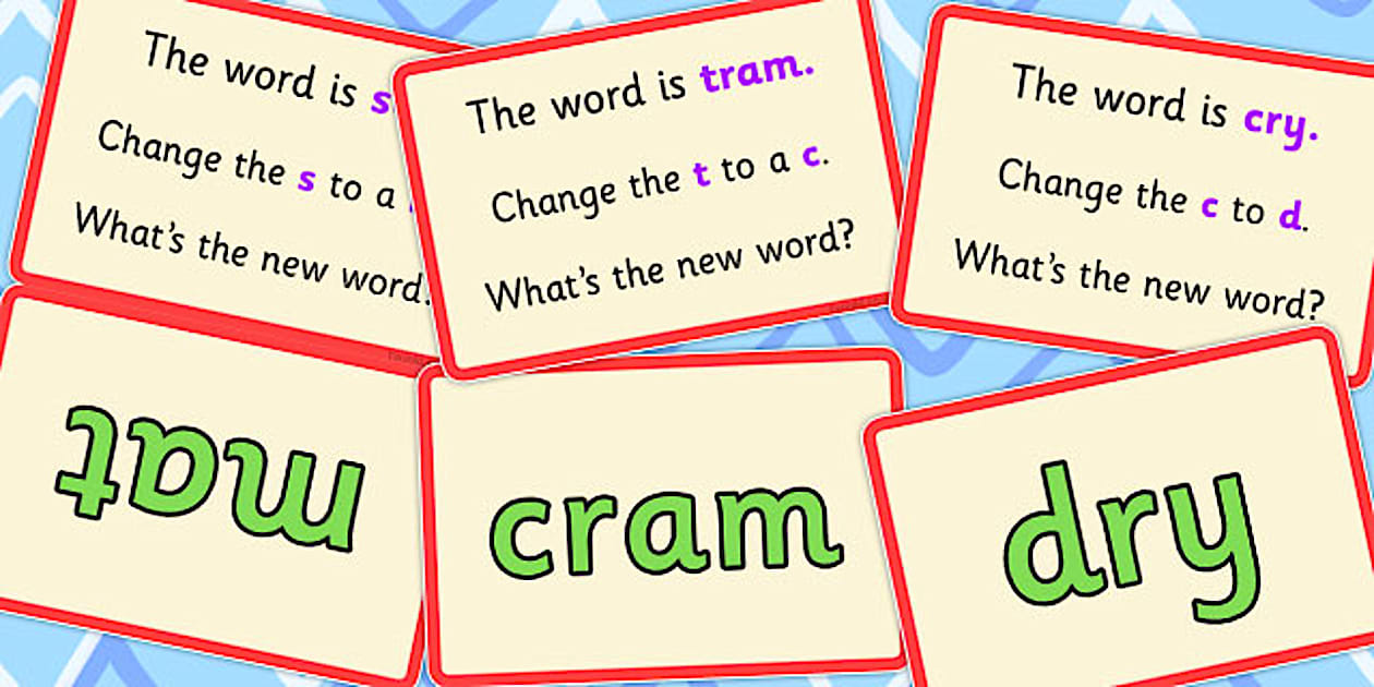 Initial Phoneme Manipulation Script Cards Set 2 - Twinkl