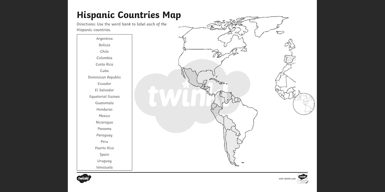 what countries is hispanic