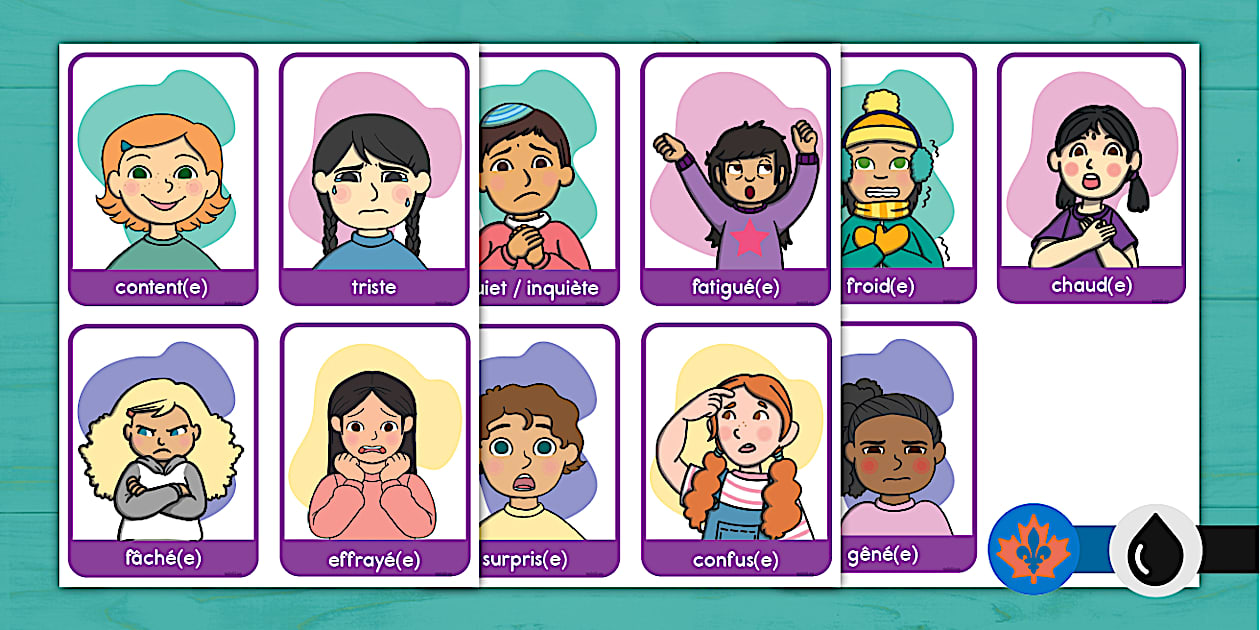 Cartes-éclair sur les émotions | Ressource Twinkl - Twinkl