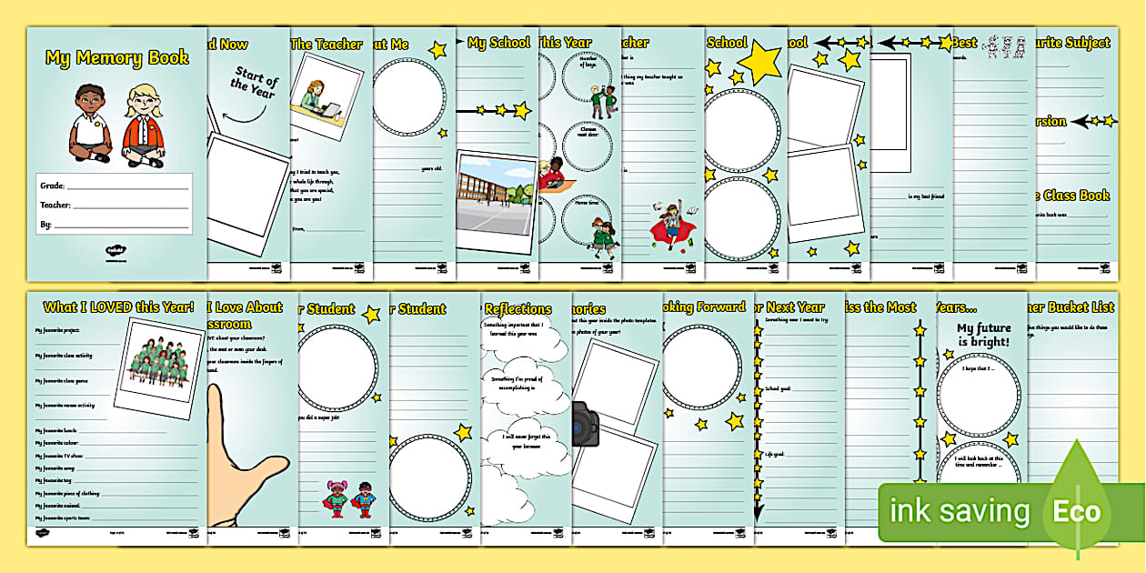 My Memory Book (teacher made) - Twinkl